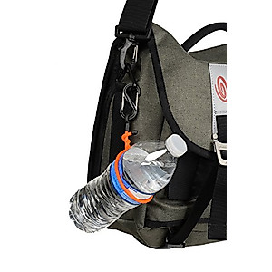 Nite Ize Gear Tie Clippable, The Original Reusable Rubber Twist Tie With A Convenient S-Biner Clip For Hanging + Organizing, 12-Inch, Neon Yellow