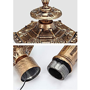 ZZYJYALG E27 European Home Garden High Rod Light Outdoor Waterproof Community School Lawn Street Lantern Light Hotel Villa Garden Park Column Light Landscape Lamp