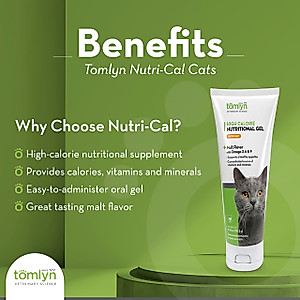 Nutri-cal for Cats High Calorie Dietary Supplement, 4.25-ounce Tube (Pack of 3)
