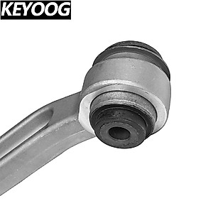 KEYOOG 2Pcs Left Right Front Upper Control Arm and Ball Joint Assembly Fit for 2006 2007 2008 2009 2010 Hummer H3 H3T K621675 K621676 Driver & Passenger Side Suspension