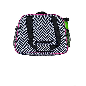 Pickleball - "Unrivaled" - Designer Women's Premium Side-Pocket Duffle Bag | Made Exclusively For Pickleball! | Includes a fitted a "paddle case" specifically designed to store and protect your pickleball paddles.