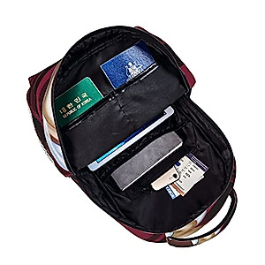 lwufnok Tasmanian Devil Taz Backpack Versatile High capacity Casual Backpack 16" for girls men boys