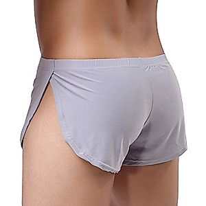 WINDAY Men's Boxer Underwear, Sexy Boxer Shorts Briefs Trunks Style Underpants 3 packs