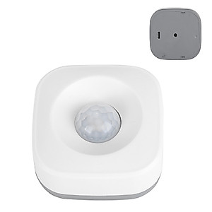 Pomya Home Security Driveway Alarm, Smart Home PIR Motion Detection Sensor Security Burglar Alarm Sensor