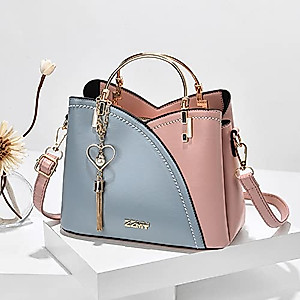 2023 Spring And Summer Trendy Bags Ladies Handbags Shoulder Messenger Bags Large Capacity Handbag Fashion Womens Bag (A, One Size)