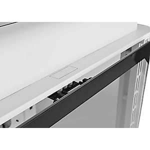 Thermaltake Level 20 HT Snow Edition 4 Tempered Glass Type-C Fully Modular E-ATX Full Tower Computer Chassis with 2 140mm Top Fan Pre-Installed CA-1P6-00F6WN-00