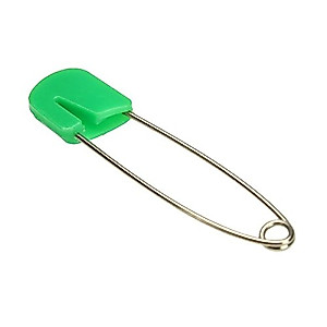 Generic Cloth Diaper Pins Stainless Steel Traditional Safety Pin 12pcs