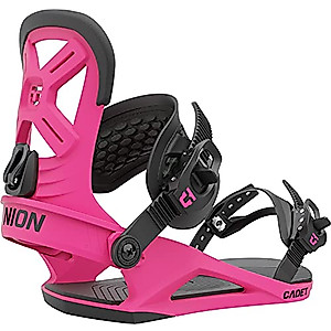 Union Cadet Snowboard Bindings Hot Pink Sz M (6-7.5)