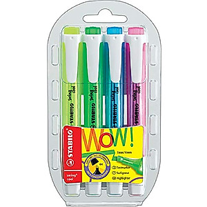 Stabilo swing cool highlighters - 4-pack