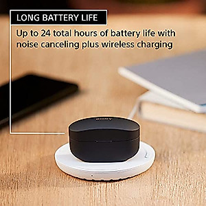 Sony WF-1000XM4 Noise Canceling Wireless Earbud Headphones - Black (Renewed)