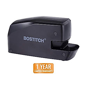 Bostitch Office Portable Electric Stapler, 20 Sheets, AC or Battery Powered, Black (MDS20-BLK)