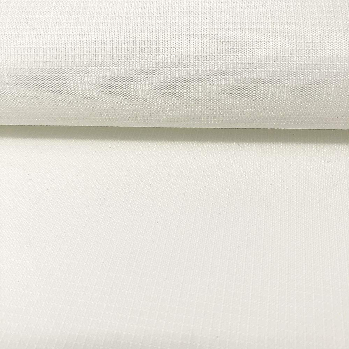 Ottertex Polyester Ripstop Fabric PU Coated 200 Denier 8.7oz 59/61" Wide Waterproof Tent Water Repellent Dustproof Airtight Inflatable Flag Tarp Cover Excellent Fabric for Kites (1 Yard, Off White)