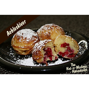 Happy Sales , Cast Iron Takoyaki Pan, 8" L x 7-3/8 D x 1-1/8 H, Black