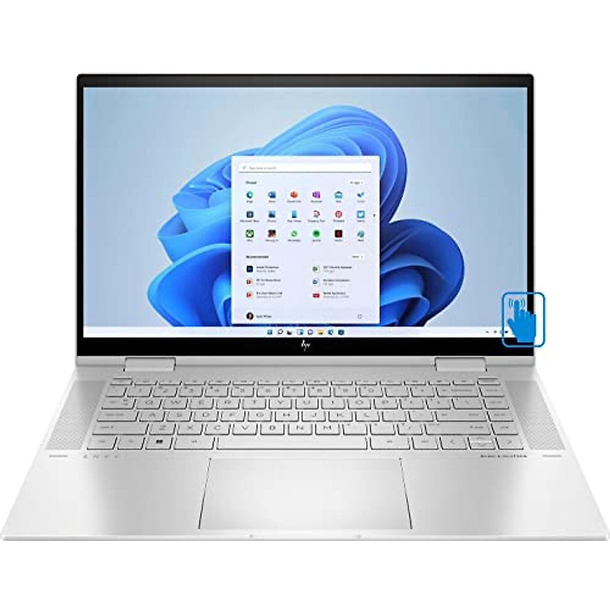 HP 2022 Newest Envy X360 15.6" FHD IPS Touchscreen 2-in-1 Laptop (Intel i7-1195G7 4-Core, 64GB RAM, 1TB PCIe SSD, Intel Iris Xe, Backlit KYB, WiFi 6, BT 5.2, HD Webcam, Win 11 Pro) w/ Hub