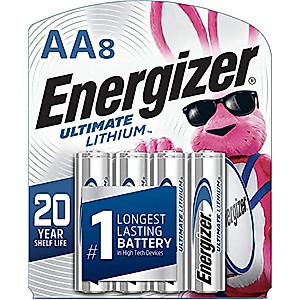 Energizer Ultimate Lithium AA Batteries and AAA Batteries, 8 Double A and 8 Triple A Batteries Combo