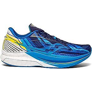 Saucony Men's Endorphin Speed Running Shoe, Wyatt Blue/White, 4.5