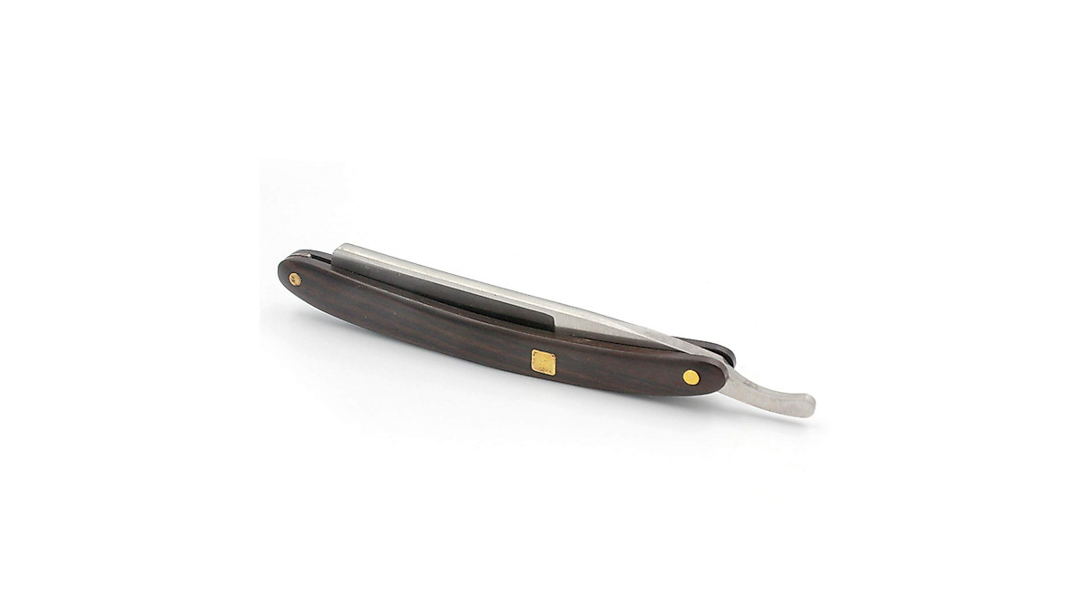 Gihunk Wooden Straight Razor - Classic Vintage Style