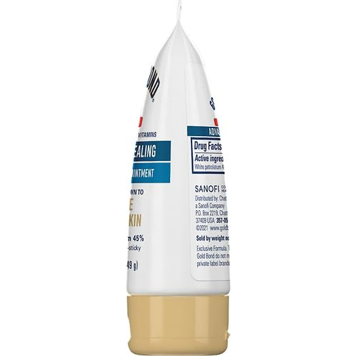 Gold Bond Medicated Advanced Healing Ointment, 1.75 oz., Hydrates & Protects Dry, Cracked Skin