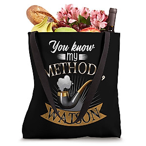 British Detective Mystery Crimes Sherlock Holmes T-Shirt Tote Bag