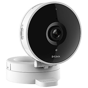 D-Link Indoor HD WiFi Security Camera w/Day & Night Vision, Motion & Sound Detection, 120 Degree View, MicroSD, DCS-8010LH-US (Renewed)