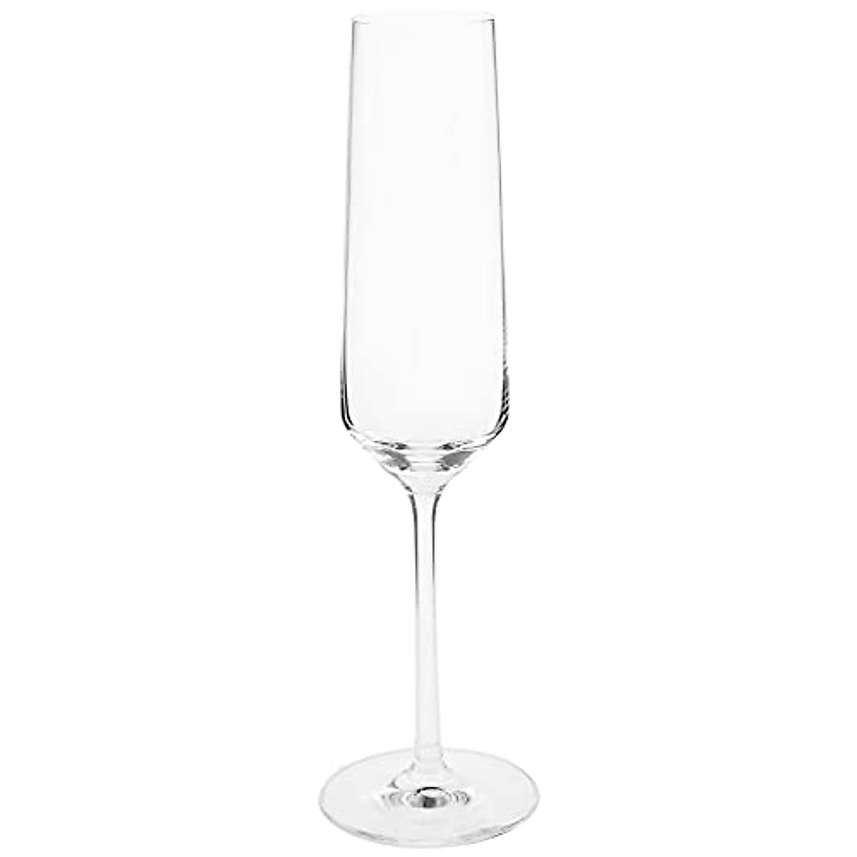 Schott Zwiesel Tritan Crystal Glass Pure Stemware Collection Champagne Flute with Effervescence Points, 7.3-Ounce, Set of 2