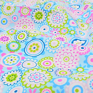 iNee Floral Fat Quarters Quilting Fabric Bundles for Quilting Sewing Crafting, 18 x 22 inches, (Floral)