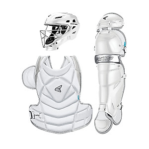 Easton | JEN SCHRO FUNDAMENTAL 2.0 Fastpitch Softball Catcher's Set | White L