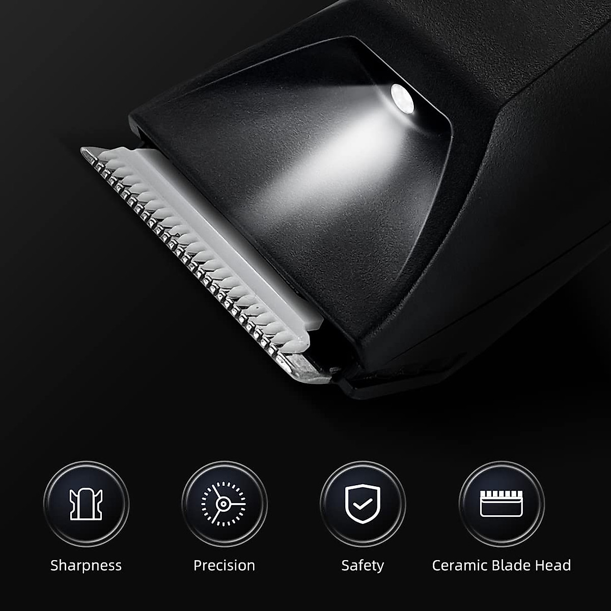 Trimmer for Men, Gift for Men,Bikini Trimmer for Women Pubic Hair, Electric Groin Hair Trimmer, IPX7 Waterproof Wet / Dry Clippers, Body Trimmer and Shaver for Men & Women with LED Indicator, Cordless