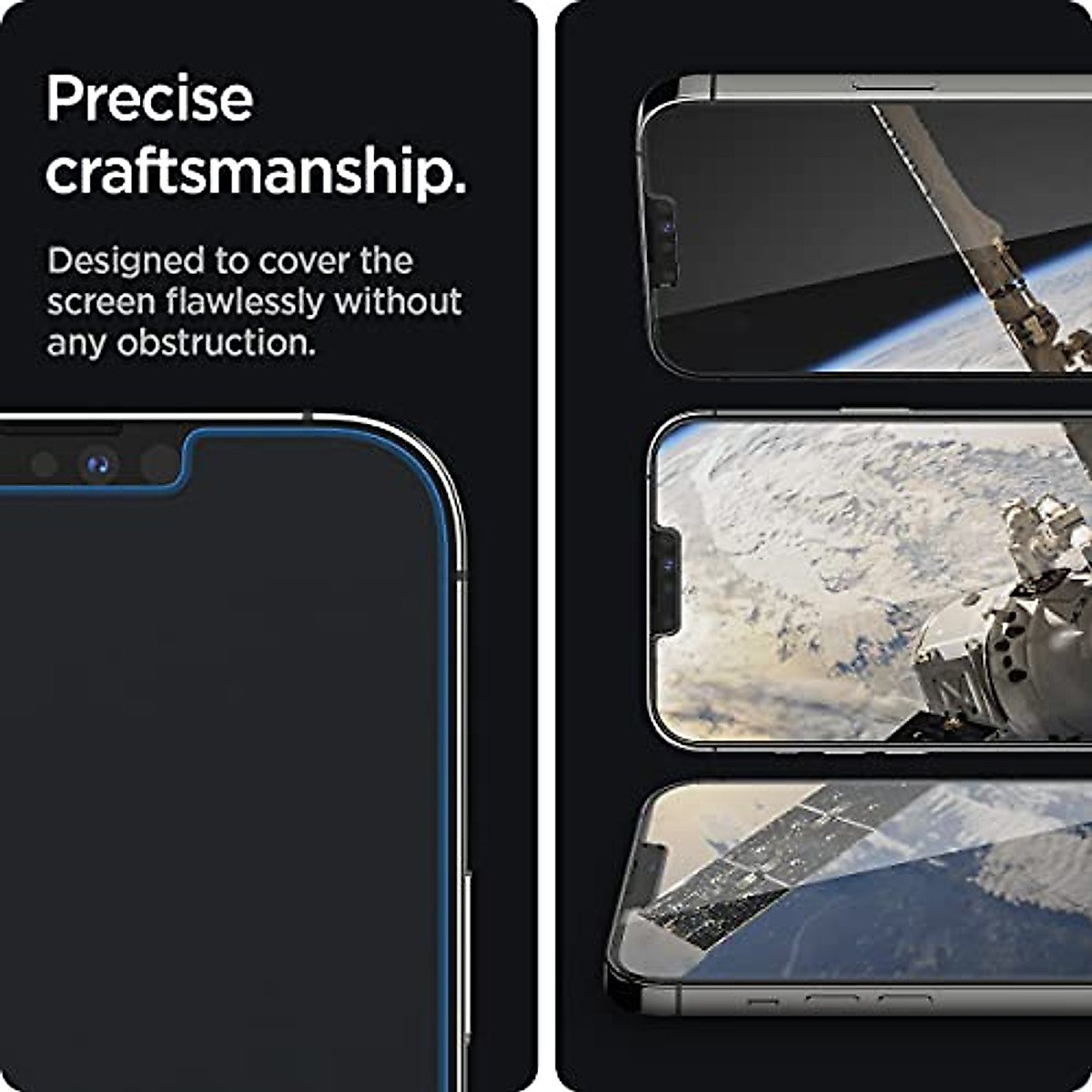 Spigen Tempered Glass Screen Protector designed for iPhone 14 Plus/iPhone 13 Pro Max [2 Pack]