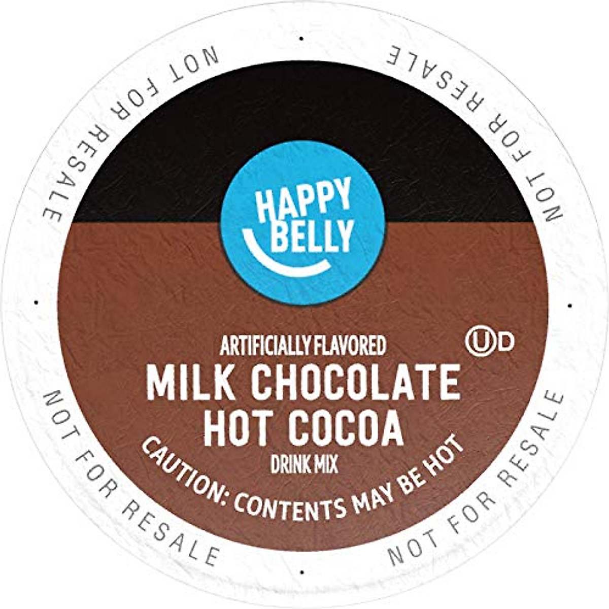 Amazon Brand - Happy Belly Hot Cocoa Pods, Milk Chocolate, 24 Count, Pack of 1