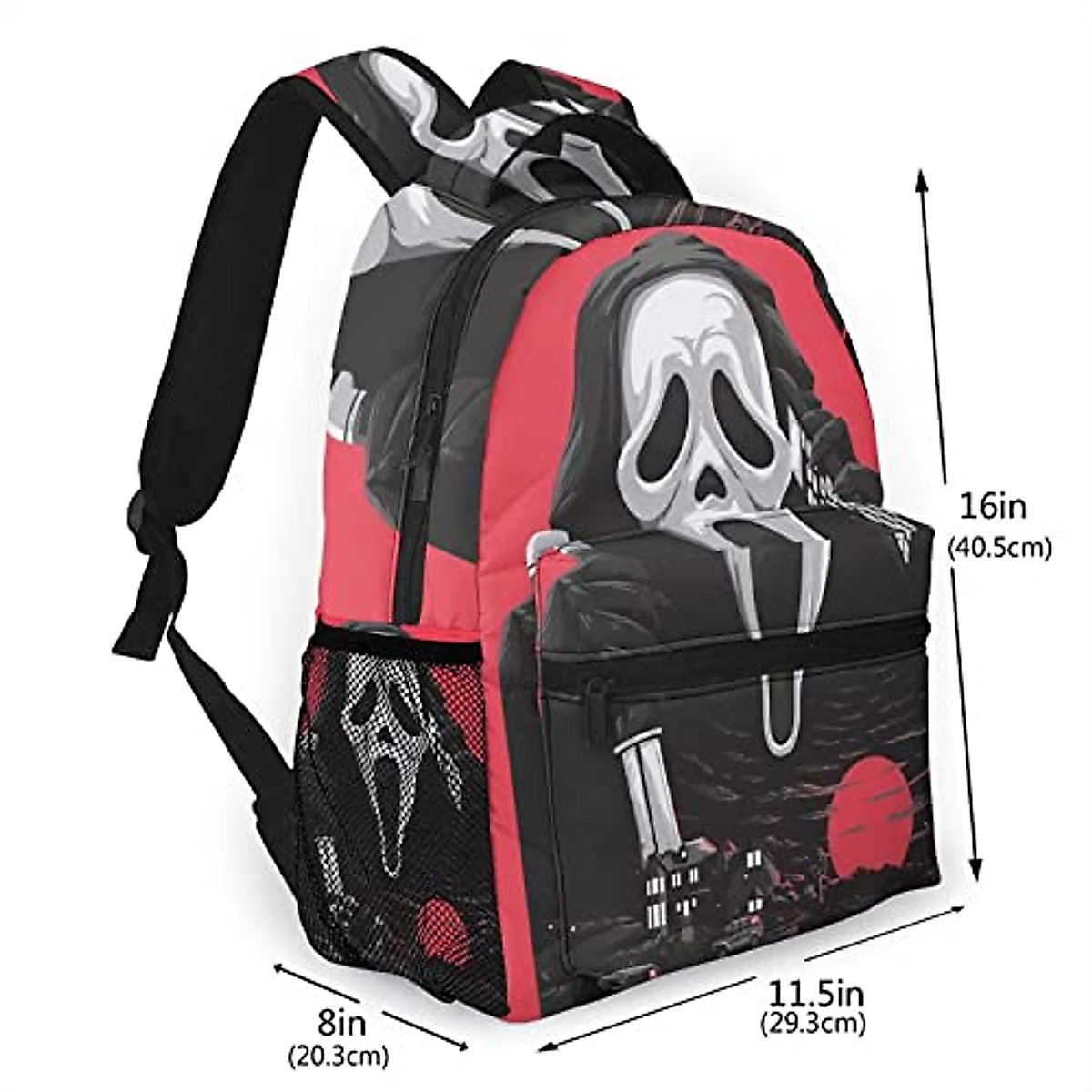 AnKang Backpack，Adults School Bag Casual College Bag Travel Zipper Bookbag Hiking Daypack for Women Men, One Size