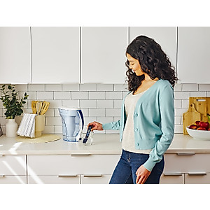 ZeroWater 10-Cup Ready-Pour Water Filter Pitcher - NSF Certified 0 TDS Water Filter to Remove Lead, Heavy Metals, PFOA/PFOS, Improve Tap Water Taste