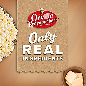 Orville Redenbacher's Naturals Microwave Popcorn, Classic Butter & Sea Salt Light Flavor, 2.69 oz., 3-Count