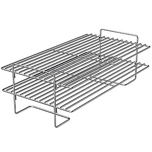 Stanbroil 17 Inch Universal Stainless Steel Smoke Shelf/Warming Cooking Rack Replacement for Traeger and Other Wood Pellet Grills/Gas Grills