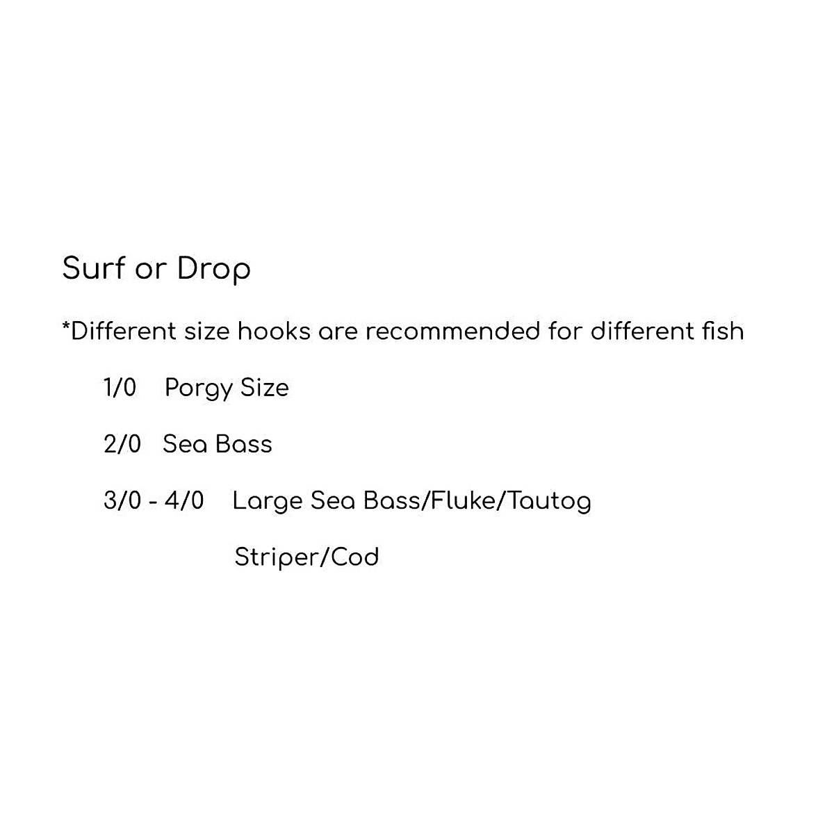 High Low rig High Carbon Steel Octopus 4/0 Hooks Berkley 60lb Surf or Deep Drop Salt Water hi Low rigs Boat hi lo rigs Made in USA