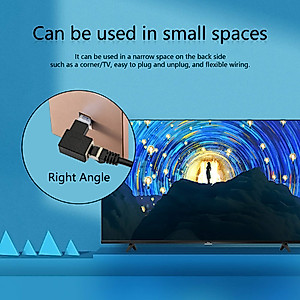 RIIEYOCA 90 Degree Ethernet Adapter,Right Angle RJ45 Male to Female Extension Cat6 LAN Network Connector,for Computers, Laptops, Routers(2-Pack)