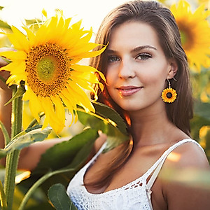 Halloween Thanksgiving Fall Christmas Theme Dangle Earrings Set Holiday Earrings Fall Earrings Set Pumpkin Ghost Bat Drop Earring Sunflower Maple Dangle Earrings Holiday Jewelry Jewelry, Stainless