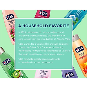 Alberto Vo5 Moisture Milks Strawberries and Cream Moisturizing Conditioner, 12.5 Fluid Ounce - 6 per case.