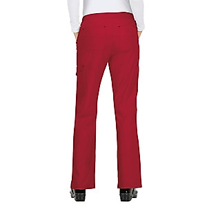 KOI Basics 731 Women's Holly Scrub Pants (Ruby, Small)