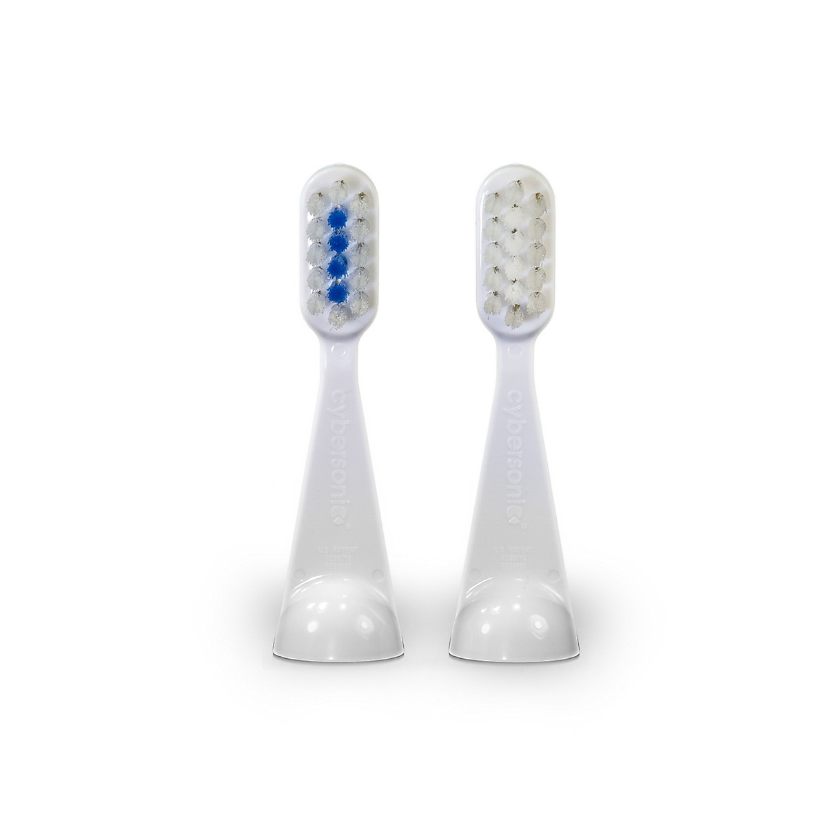 Cybersonic Traditional Replacement Brush Heads, 8 Pack, Compatible With All Cybersonic Electric Toothbrushes