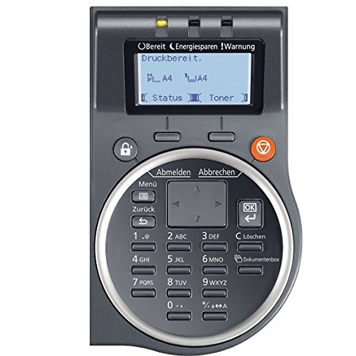 Kyocera 1102T72US0 ECOSYS P3055dn Black & White Network Printer, 5 Line LCD Screen with Hard Key Control Panel, Up to Fine 1200 DPI Print Resolution, Wireless and Wi-Fi Direct Capability