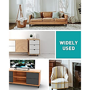 HDAJY 8pcs 2 Inch Furniture Legs, Adjustable Metal Couch Legs with 32 Screws, Premium Furniture Feet, Used for Cabinet Legs, Feet for Furniture, Black