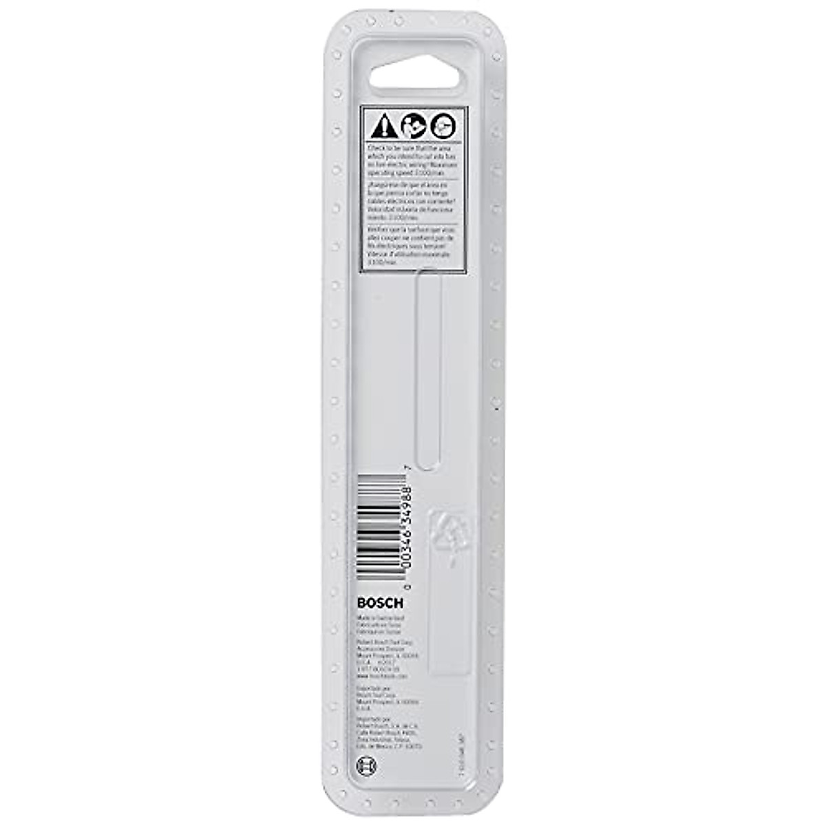 BOSCH RM618 6-Inch 18T Metal Cutting reciprocating Saw Blades - 5 Pack , Blue