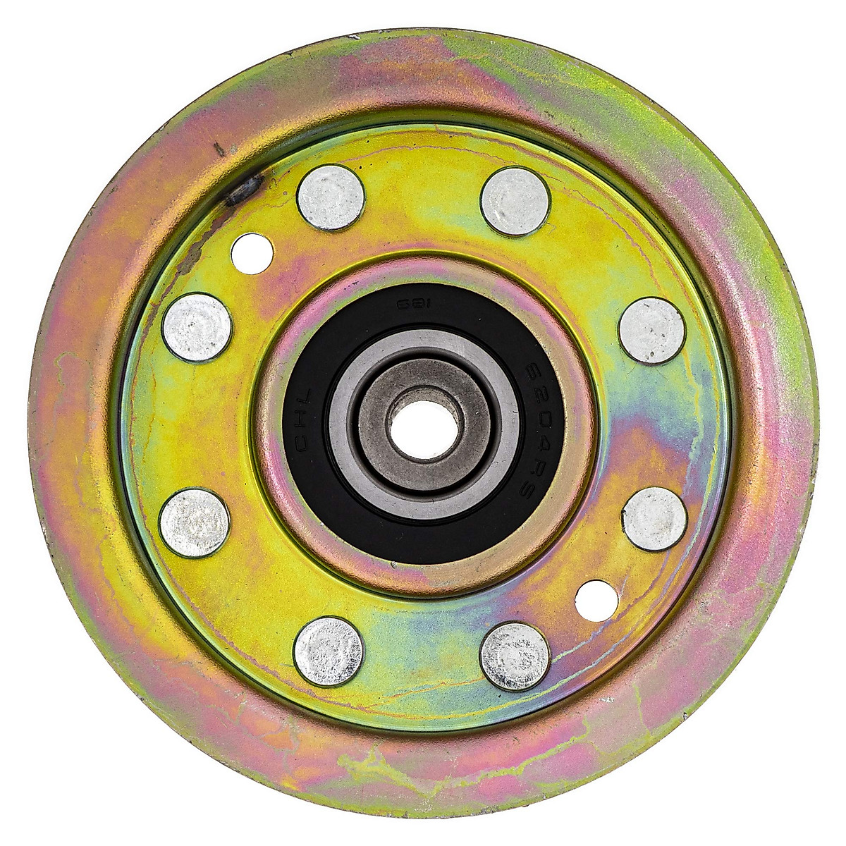 8TEN Flat Idler Pulley for Husqvarna GTH200 GTH225 GTVH200 GTVH205 YTH180 YTH1746 173901 156493 532173901