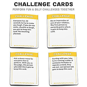 Do You Really Know Your Family? A Fun Family Game Filled with Conversation Starters and Challenges - Great for Kids, Teens and Adults