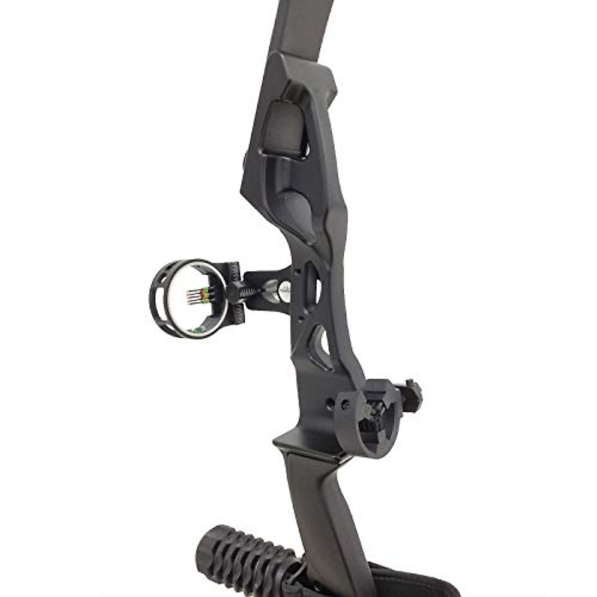 Siege SAS 55 lb 29'' Compound Bow w/ 5-Spot Paper Target, Black w/Package