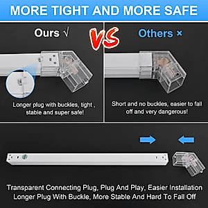 MODERN Hexagon Lights Garage: 14 Grid Systems Honeycomb Garage Light with Rectangle Frame, Higher Brightness 86400LM 720W 6500K for Garage, Car Detailing Workshop and Exhibition Hall etc. … …