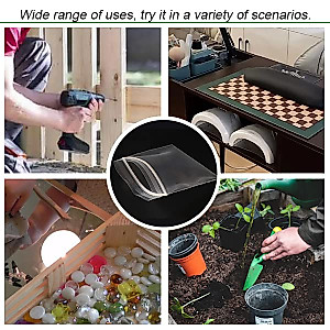 Mini Plastic Bags,400pcs 3"*3" Transparent Small Plastic Bags,JINYONBAG Small Zipper Bags for Jewelry, Coins, Beads,Small Items.......