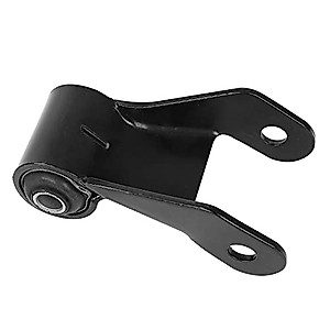 BLACKHORSE-RACING 2pcs Rear Leaf Spring Shackle Kit Compatible with 1999-2013 Avalanche 2500 Sierra 1500 2500 HD Silverado 1500, Replaces 722-029 22820716 25812937