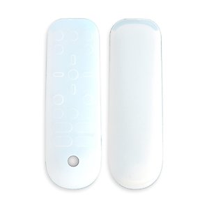 N+B Remote Control Case Cover Compatible for PS5 Sony PlayStation Remote Control Game Console Cover Soft Silicone Protective Remote Control Media Cover Sleeve (white)